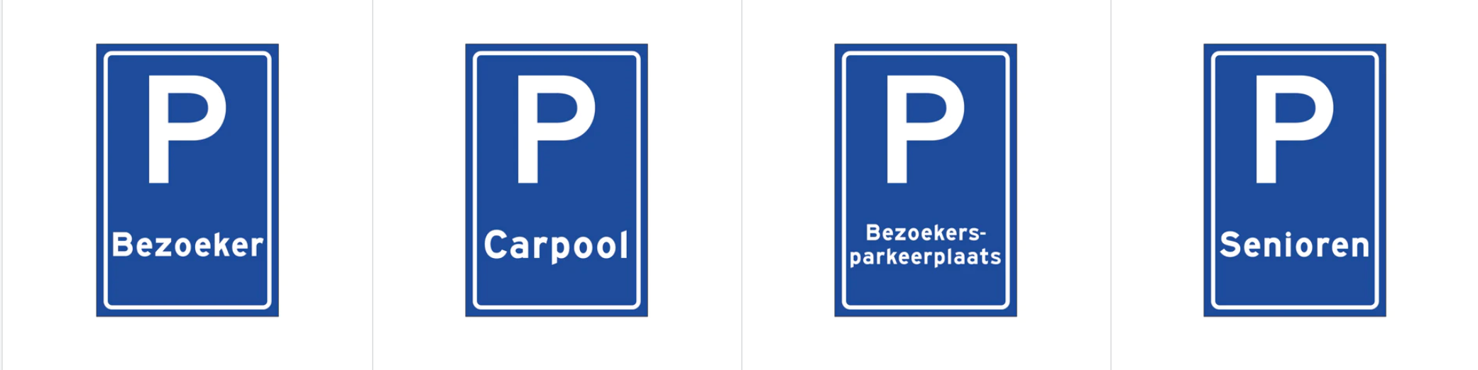 Parkeerborden