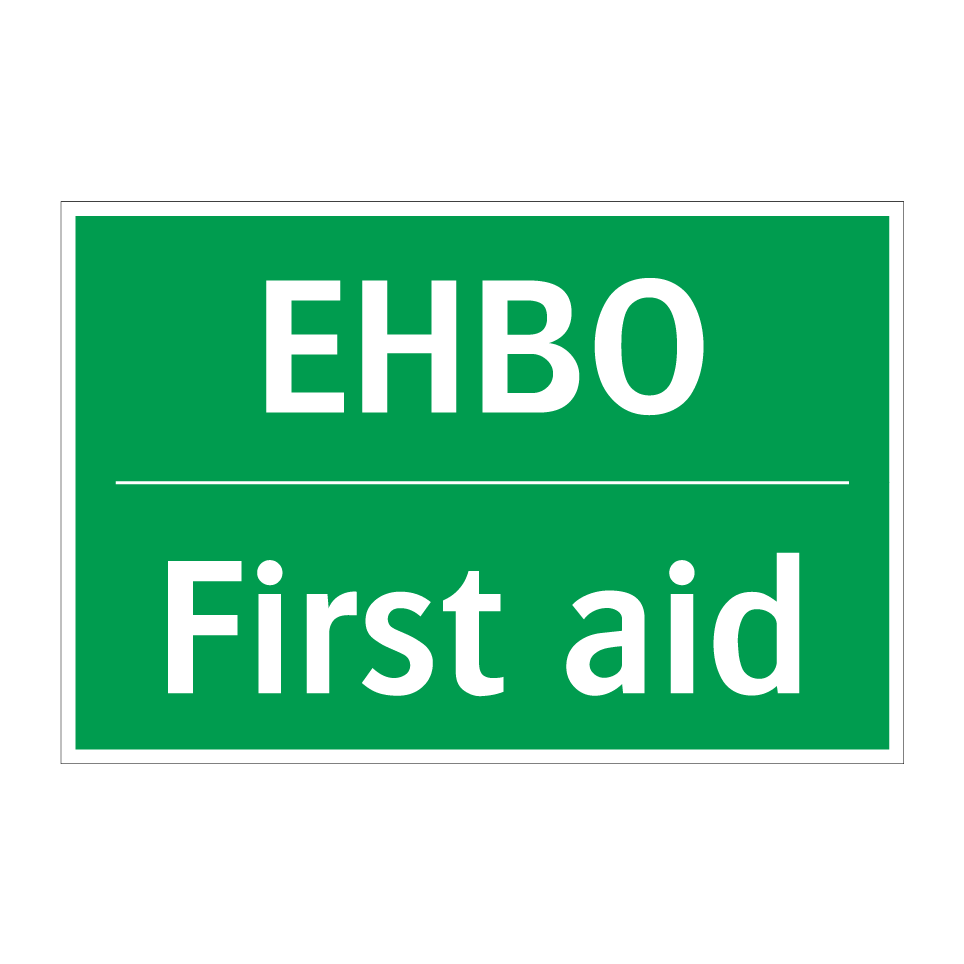 Koop EHBO - First aid bord | SignOnline | NL-E524