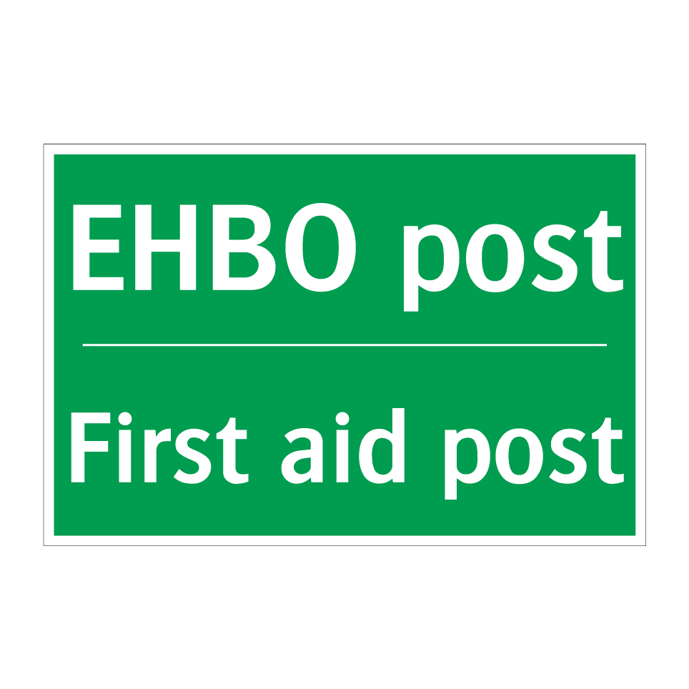Koop EHBO post - First aid post bord | SignOnline | NL-E526