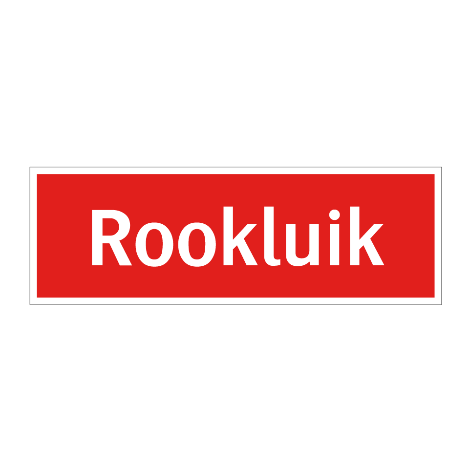 Koop Rookluik bord | SignOnline | NL-F146