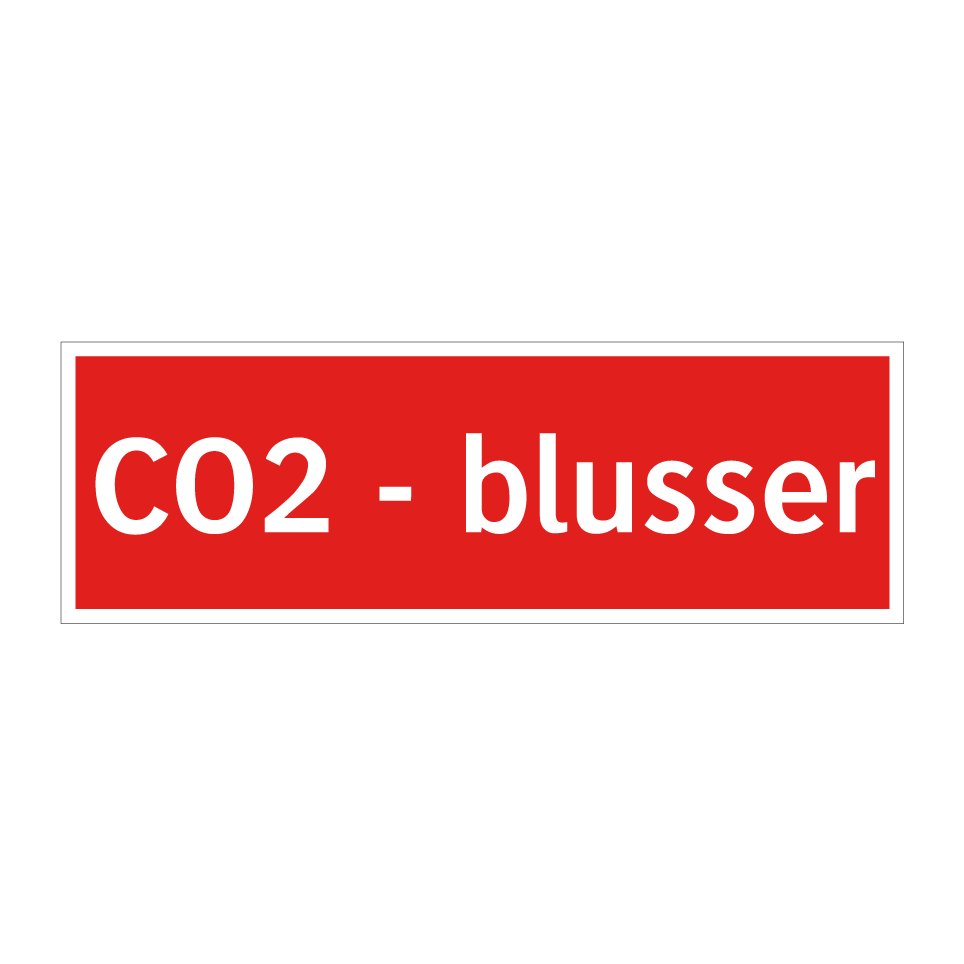 Koop CO2 - blusser bord | SignOnline | NL-F387
