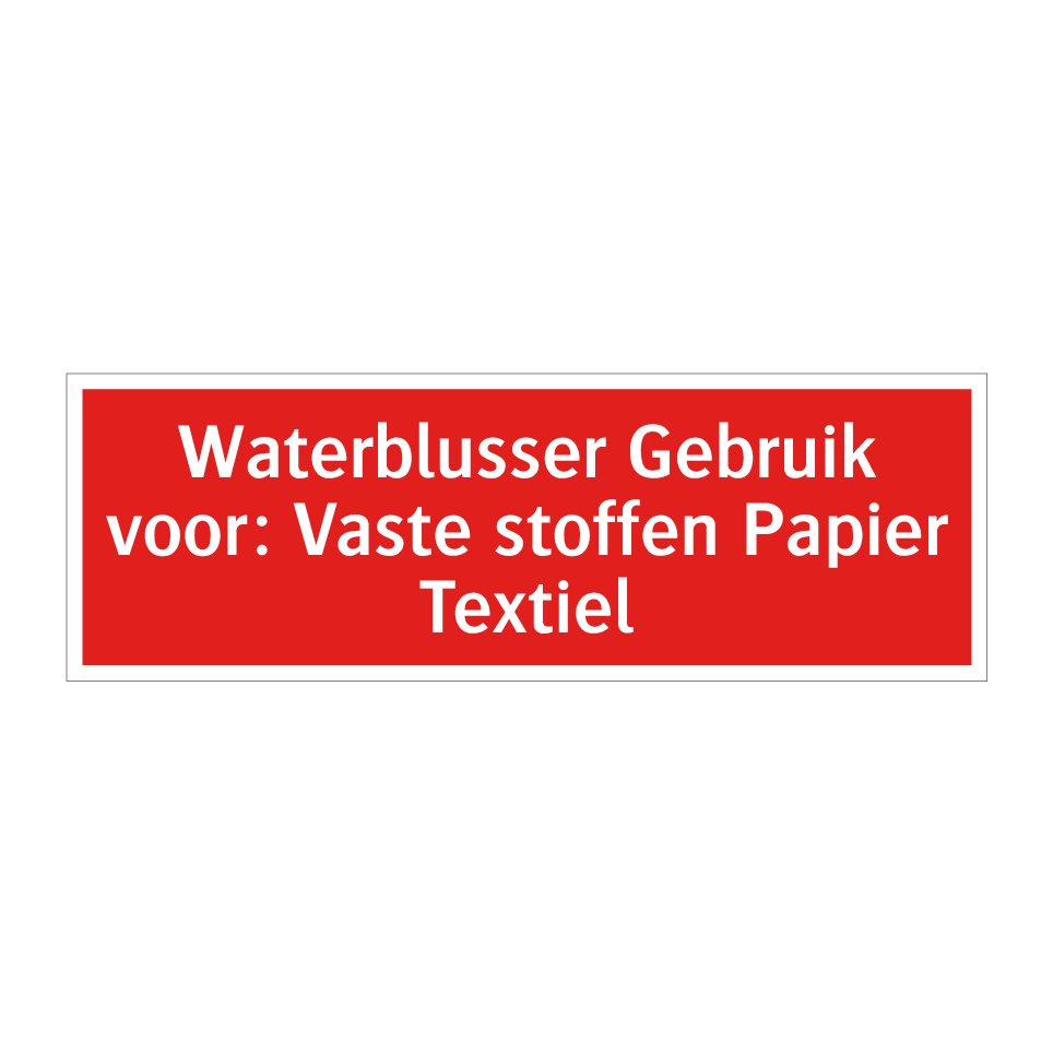 Koop Waterblusser Gebruik voor: Vaste stoffen Papier Textiel bord ...