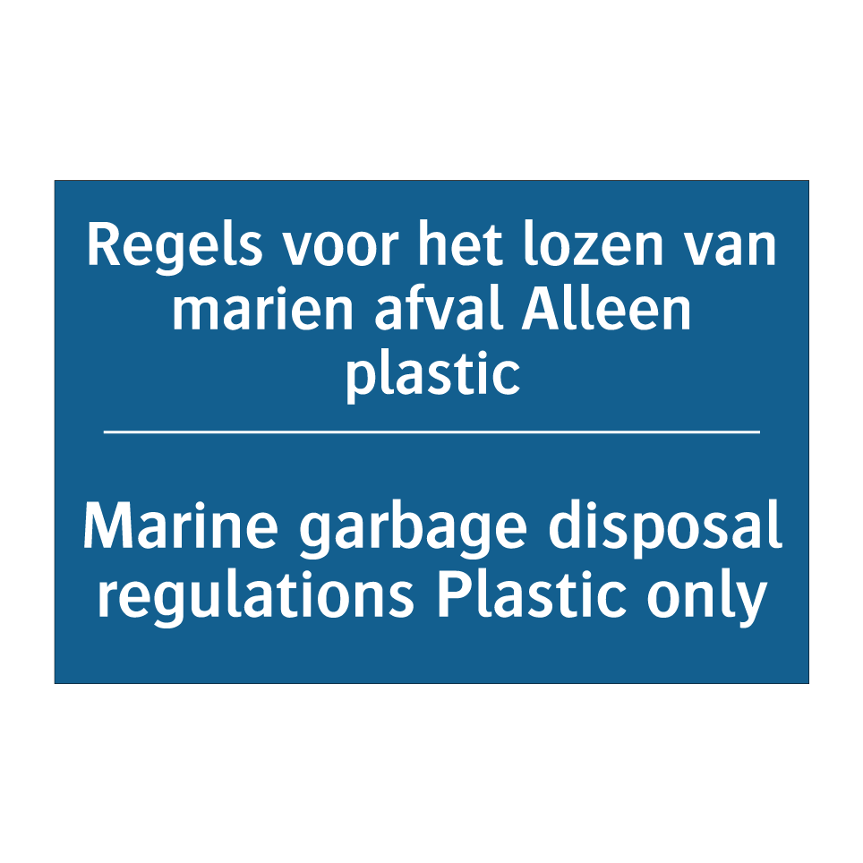 Koop Regels voor het lozen van marien /.../ - Marine garbage disposal ...