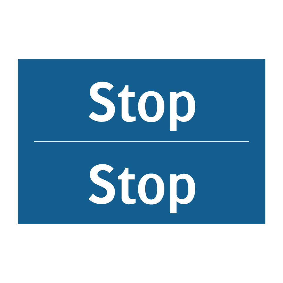 Koop Stop - Stop bord | SignOnline | NL-M1994