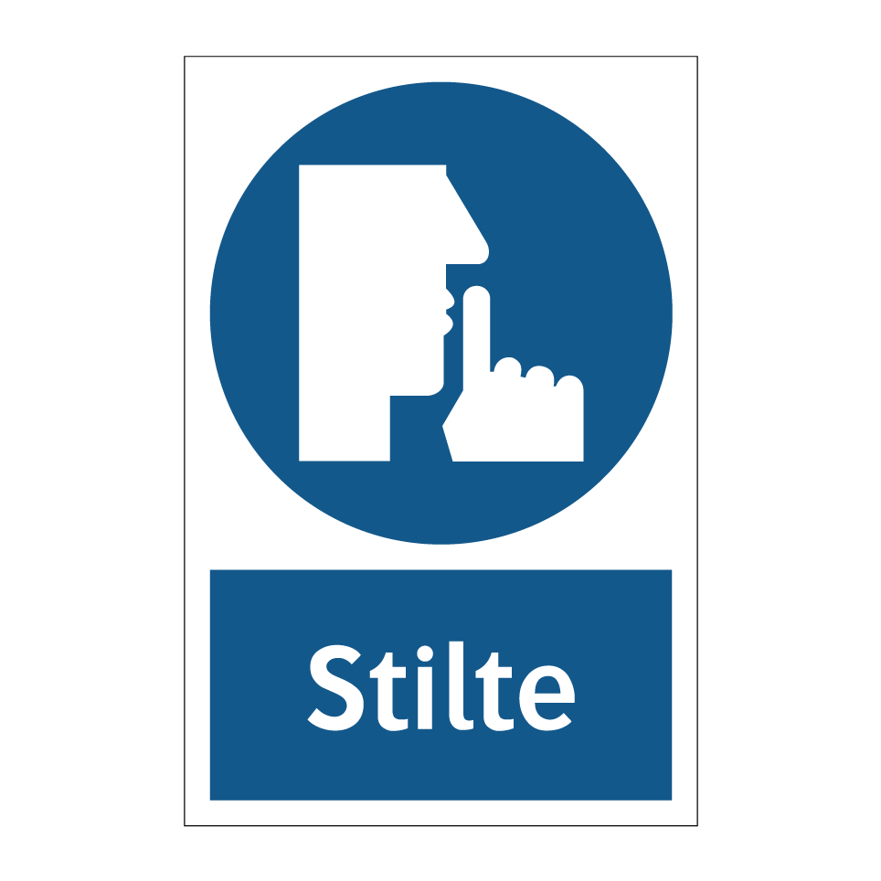Koop Stilte bord | SignOnline | NL-M2249