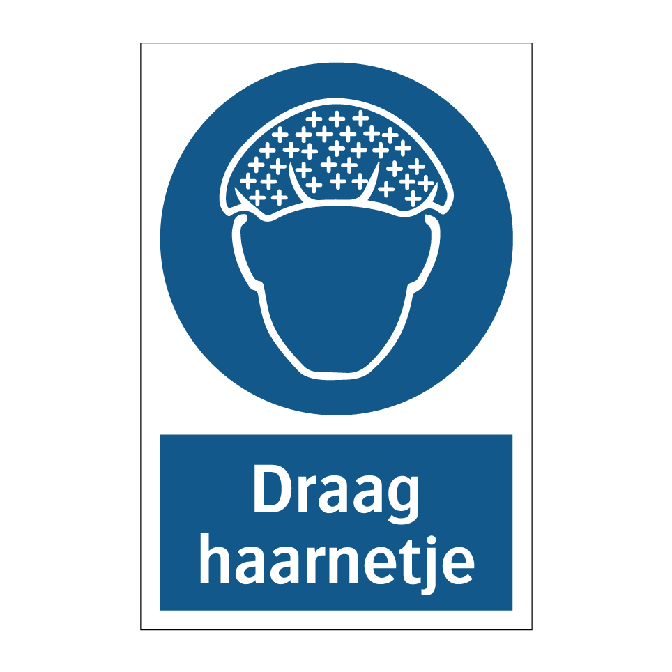 Koop Draag haarnetje bord | SignOnline | NL-M2296