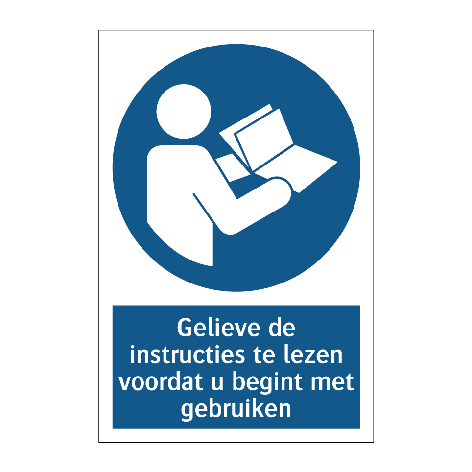 Koop Gelieve de instructies te lezen voordat u begint met gebruiken ...