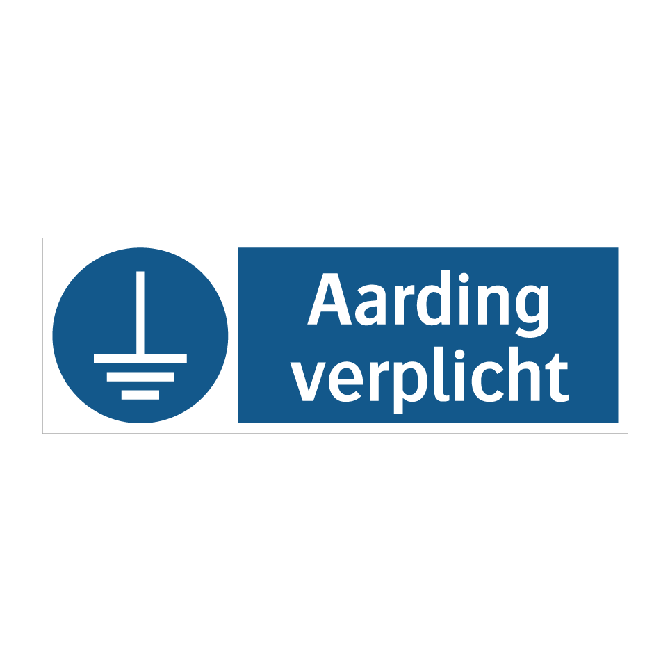 Koop Aarding verplicht bord | SignOnline | NL-M3355