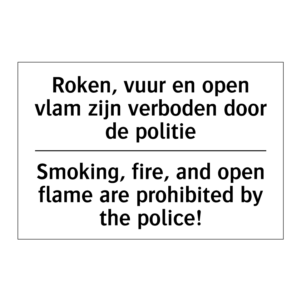 Koop Roken, vuur en open vlam zijn /.../ - Smoking, fire, and open ...