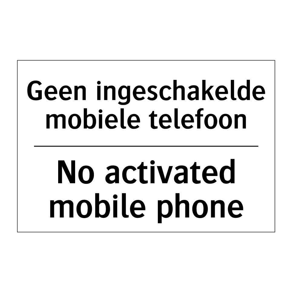 Koop Geen ingeschakelde mobiele telefoon/.../ - No activated mobile ...