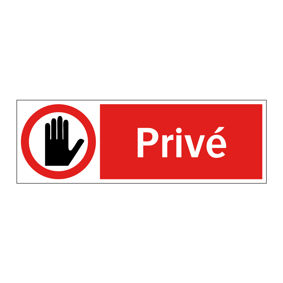 Koop Privé bord | SignOnline | NL-P5813