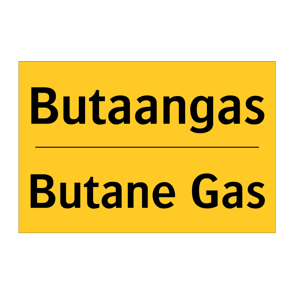 Koop Butaangas - Butane Gas bord | SignOnline | NL-W2633
