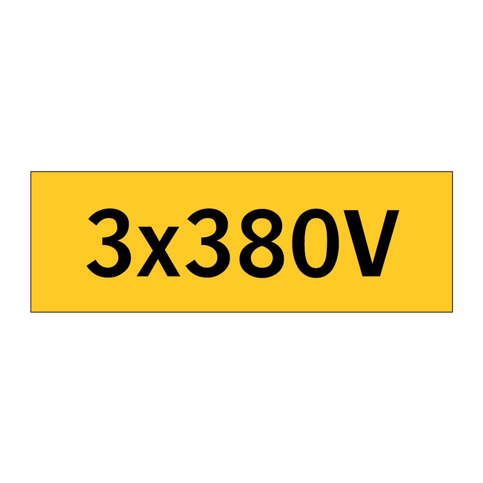 Koop 3x380V bord | SignOnline | NL-W34
