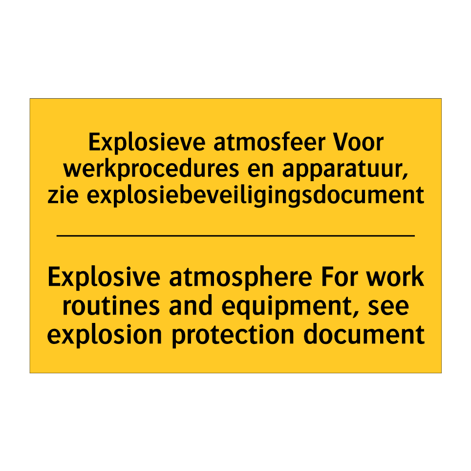 Koop Explosieve atmosfeer Voor werkprocedures /.../ - Explosive ...