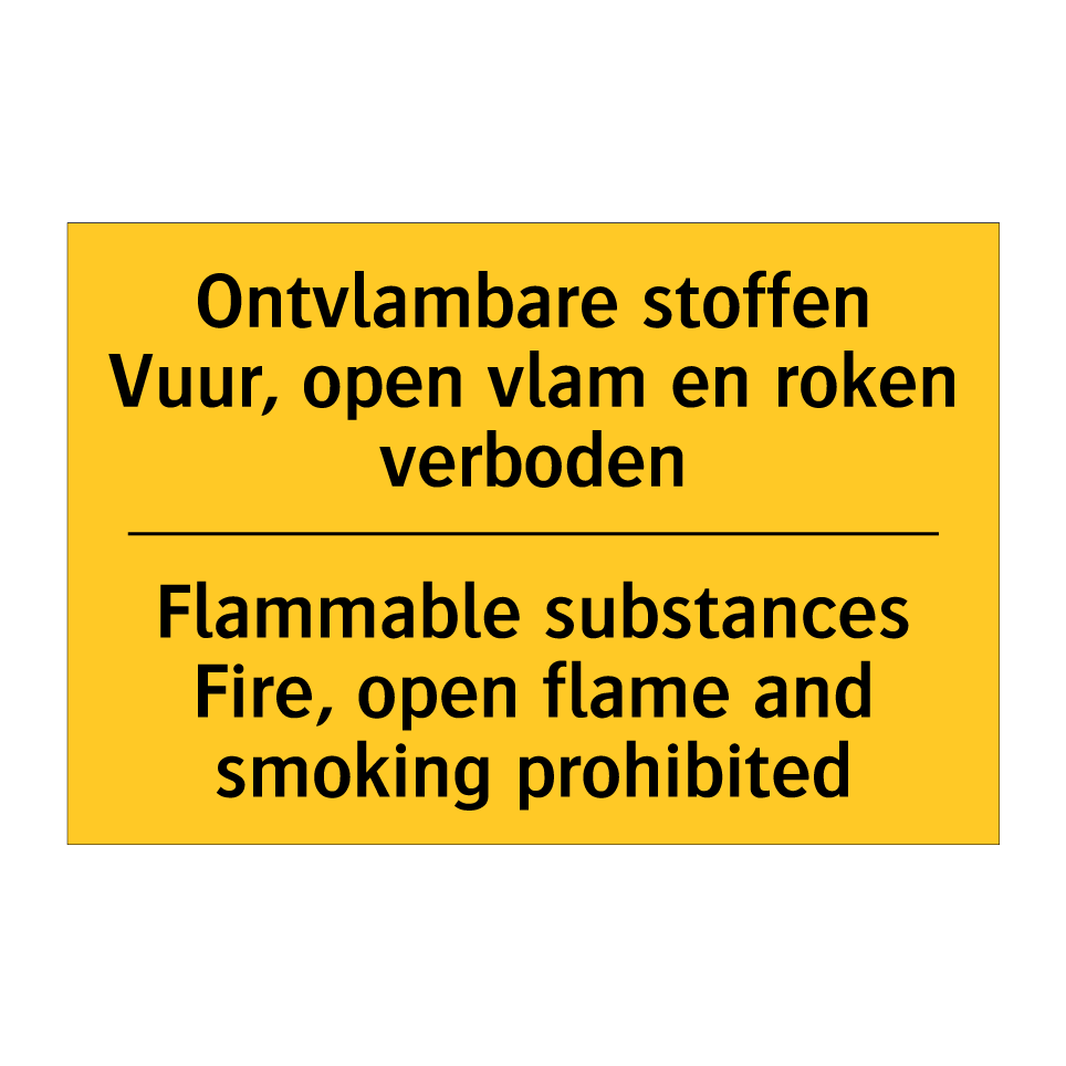 Koop Ontvlambare stoffen Vuur, open /.../ - Flammable substances Fire ...