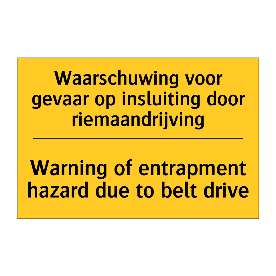 Koop Waarschuwing voor gevaar op insluiting /.../ - Warning of ...