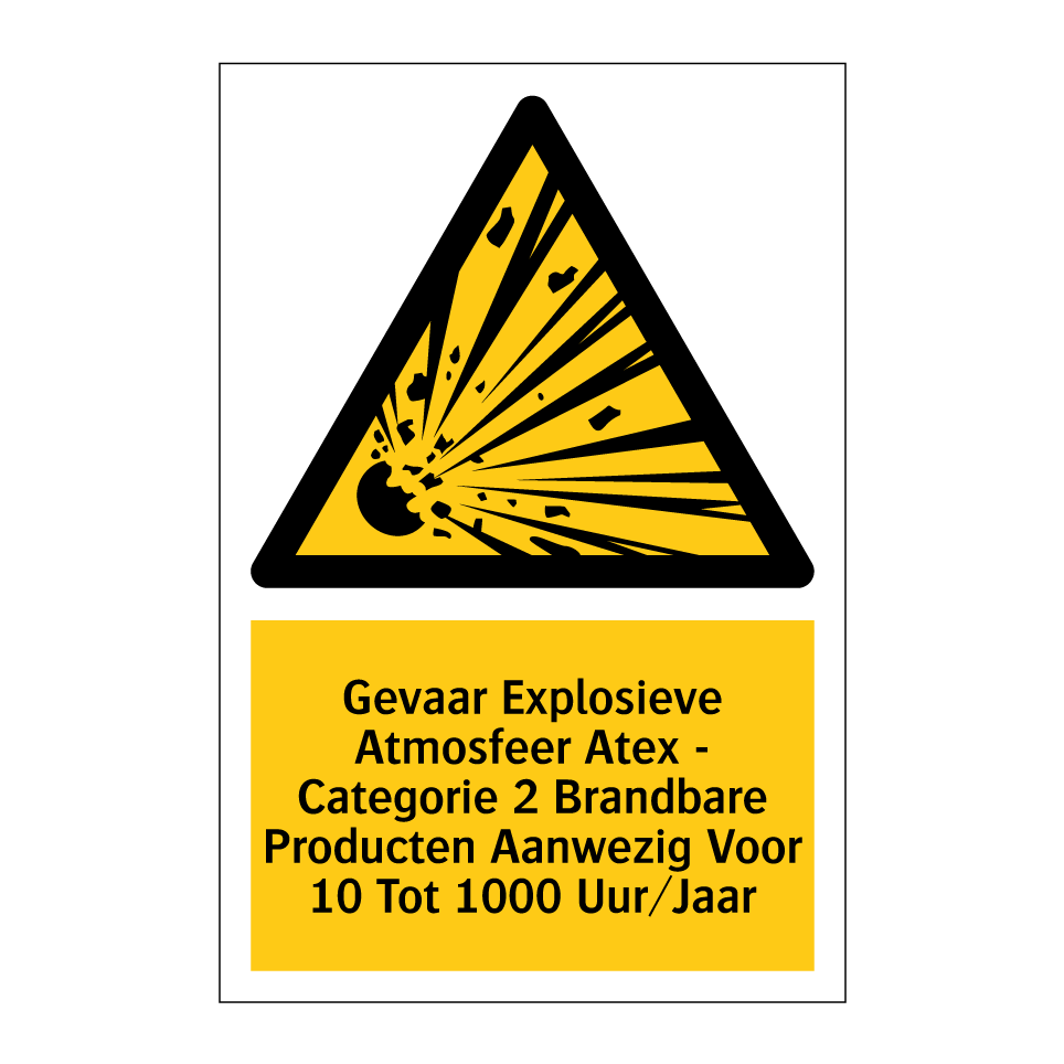 Koop Gevaar Explosieve Atmosfeer Atex - Categorie 2 Brandbare Producten ...