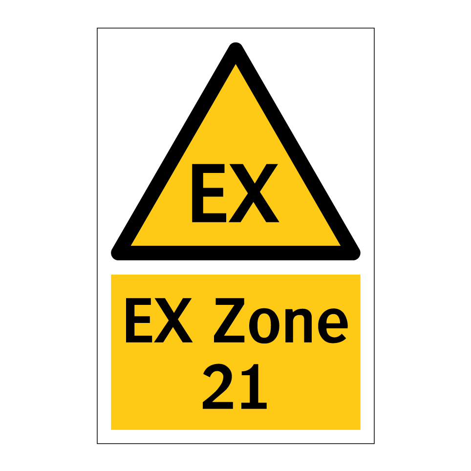 Koop EX Zone 21 bord | SignOnline | NL-W5818