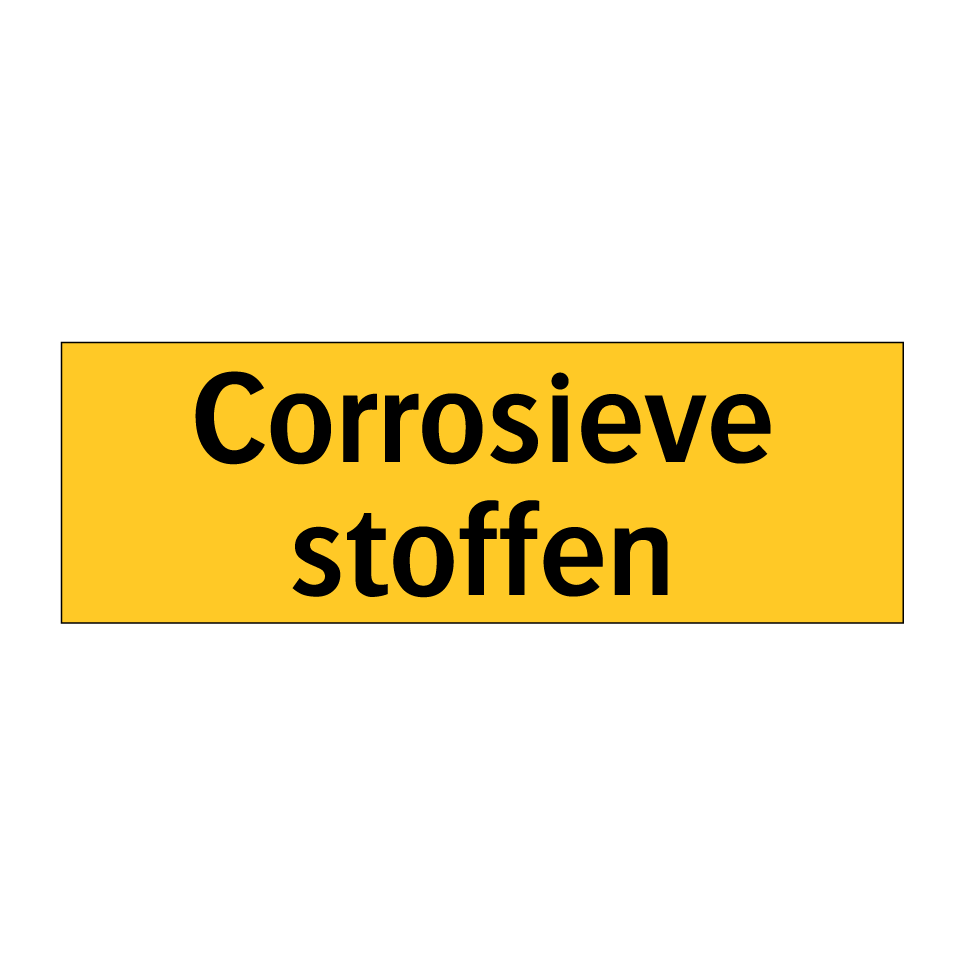 Koop Corrosieve stoffen bord | SignOnline | NL-W929