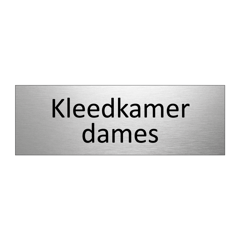 Koop Kleedkamer dames bordje | SignOnline | NL-I199