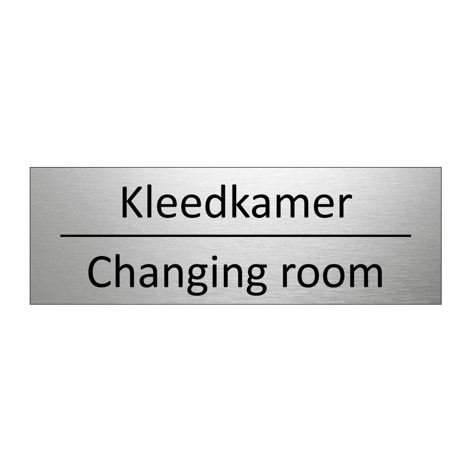 Koop Kleedkamer - Changing room bordje | SignOnline | NL-I552