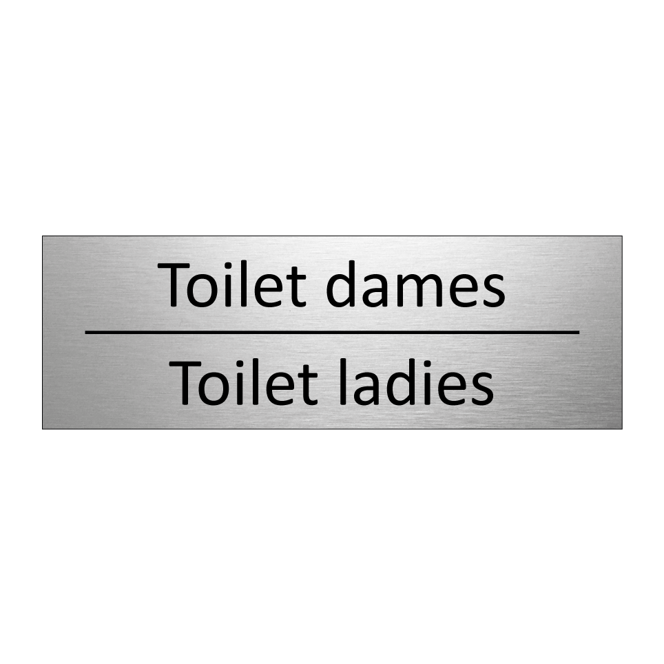 Koop Toilet dames - Toilet ladies bordje | SignOnline | NL-I659
