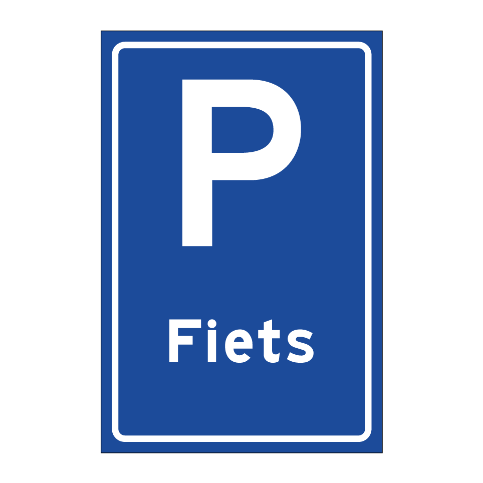 Koop Fiets bord | SignOnline | NL-PA333